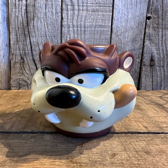 Warner Bros. | Other | Vintage Tasmanian Devil Cup | Poshmark